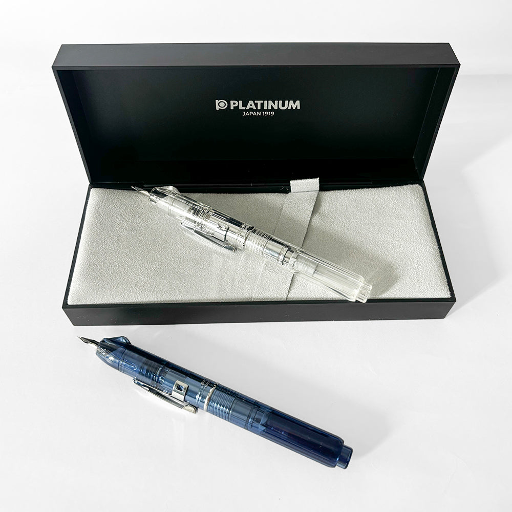 Platinum Curidas Clickable Fountain Pen - Sozodori